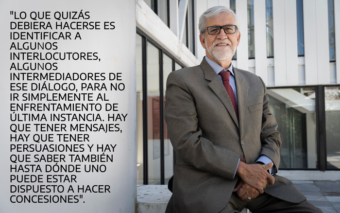 Boris Cornejo: "la confrontación no le conviene a la democracia y mucho menos a los demócratas ...