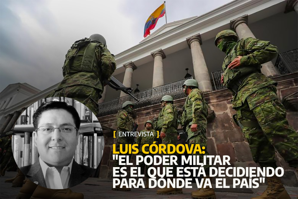 Luis Córdova: "el poder militar es el que está decidiendo para dónde va ...